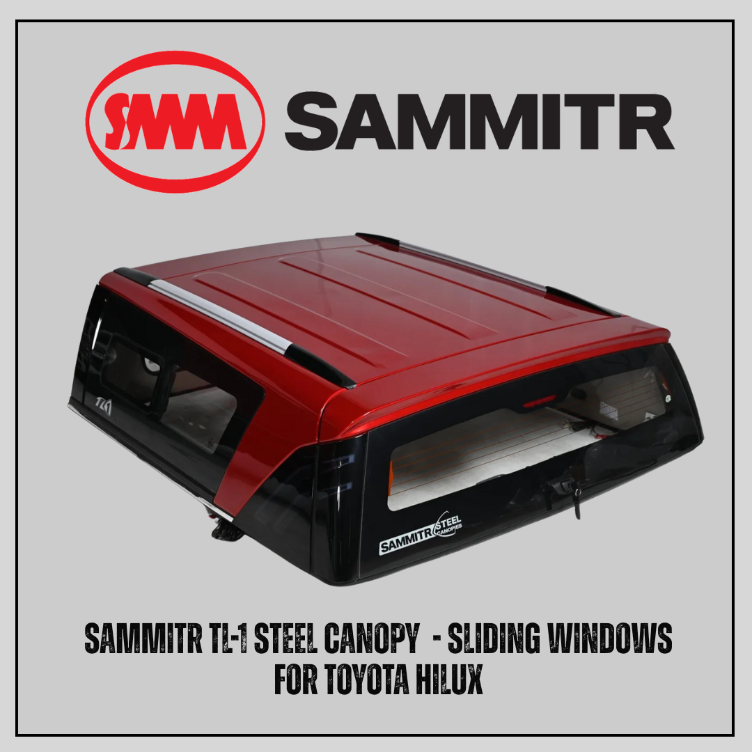 Sammitr TL1 Steel Canopy for Toyota Hilux - Azad 4x4
