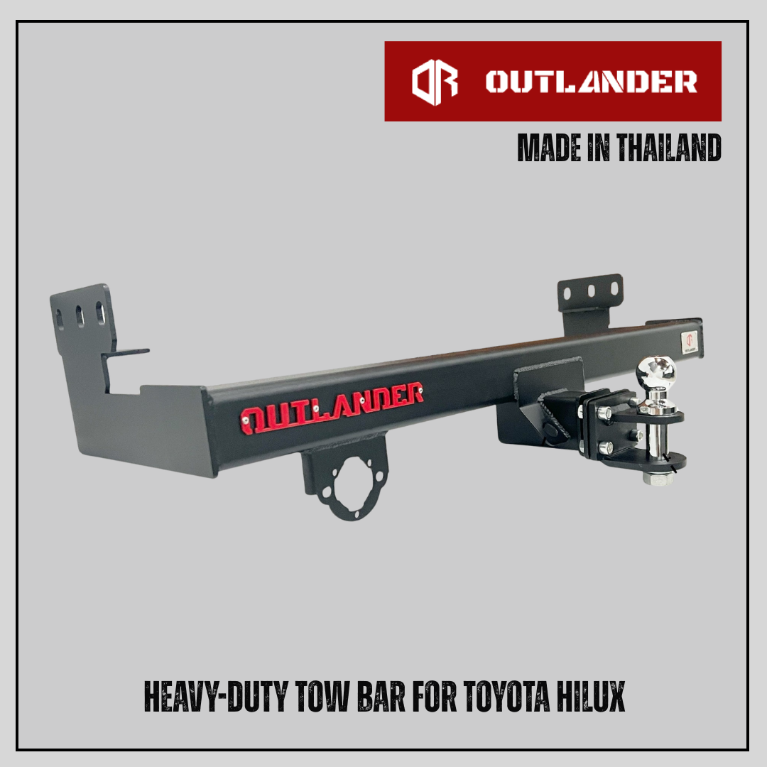 OUTLANDER 4x4 Heavy-Duty Tow Bar for Toyota Hilux - Azad 4x4