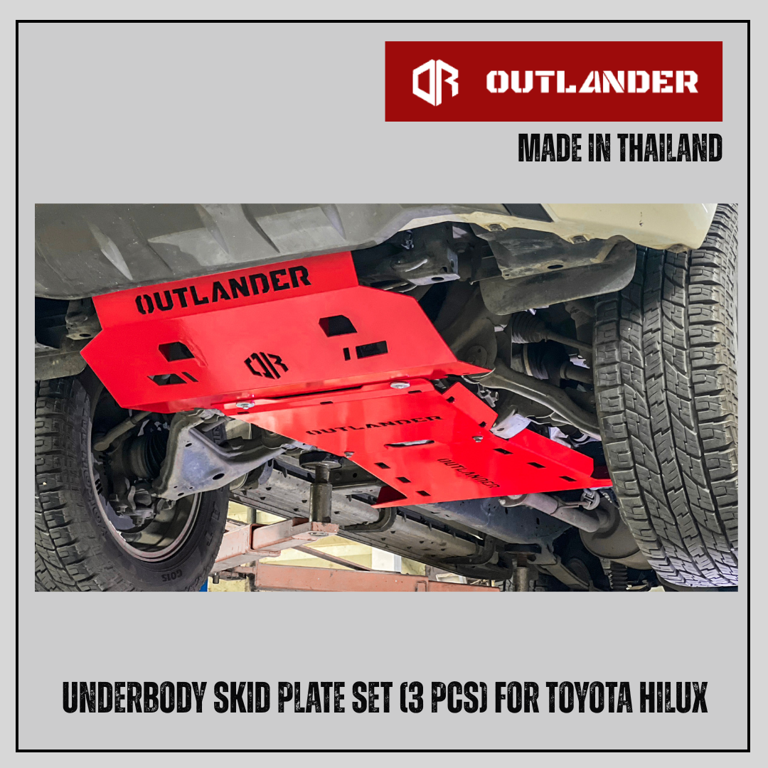 Buy OUTLANDER Underbody Skid Plate for Toyota Hilux